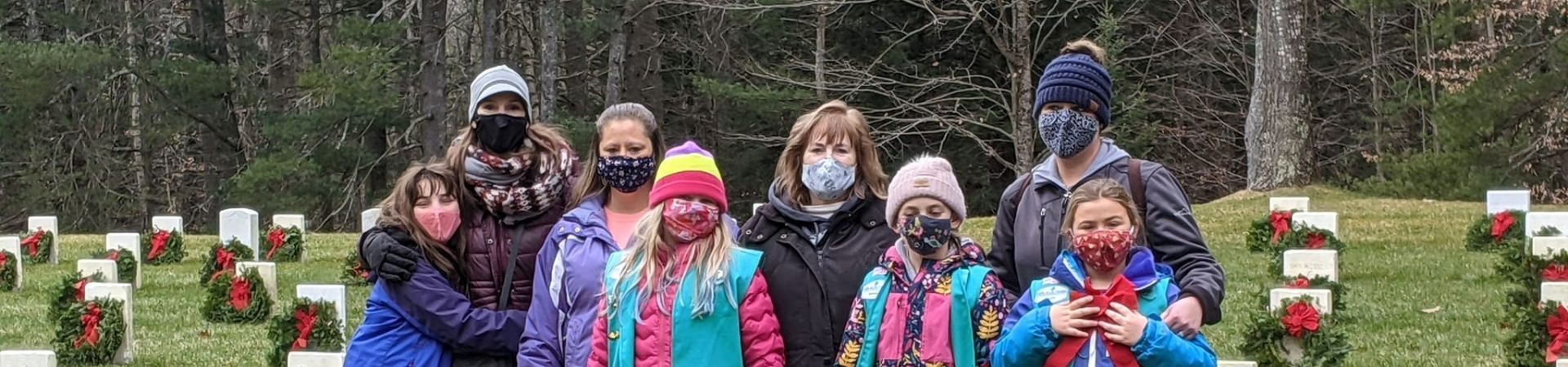 Wreaths In Memory Of Veterans Girl Scouts Of Maine